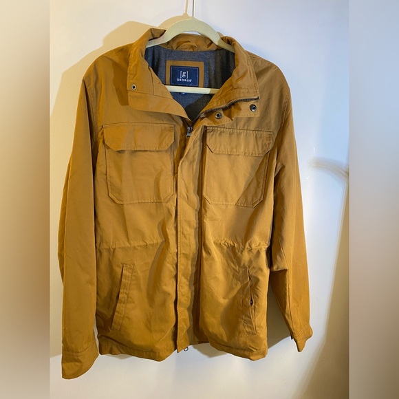 George | Jackets & Coats | George Mens Tan Utility Field Jacket Size S ...